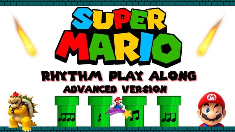 Mario Rhythm Play Along: Elementary Music Class [Advanced Version ...