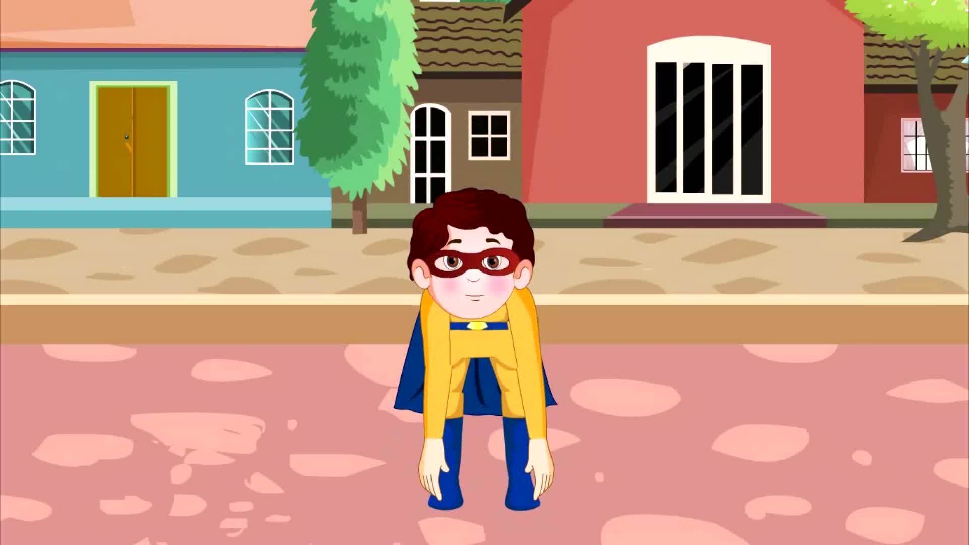 Interactive Touch Your Head for kids on Kidzovo