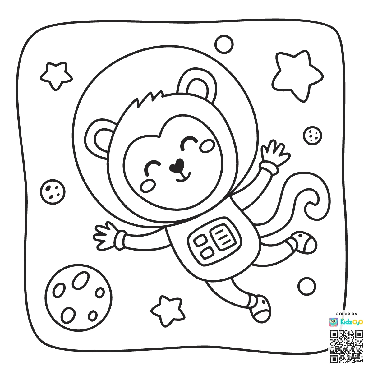 Monkey in Space - Kidzovo